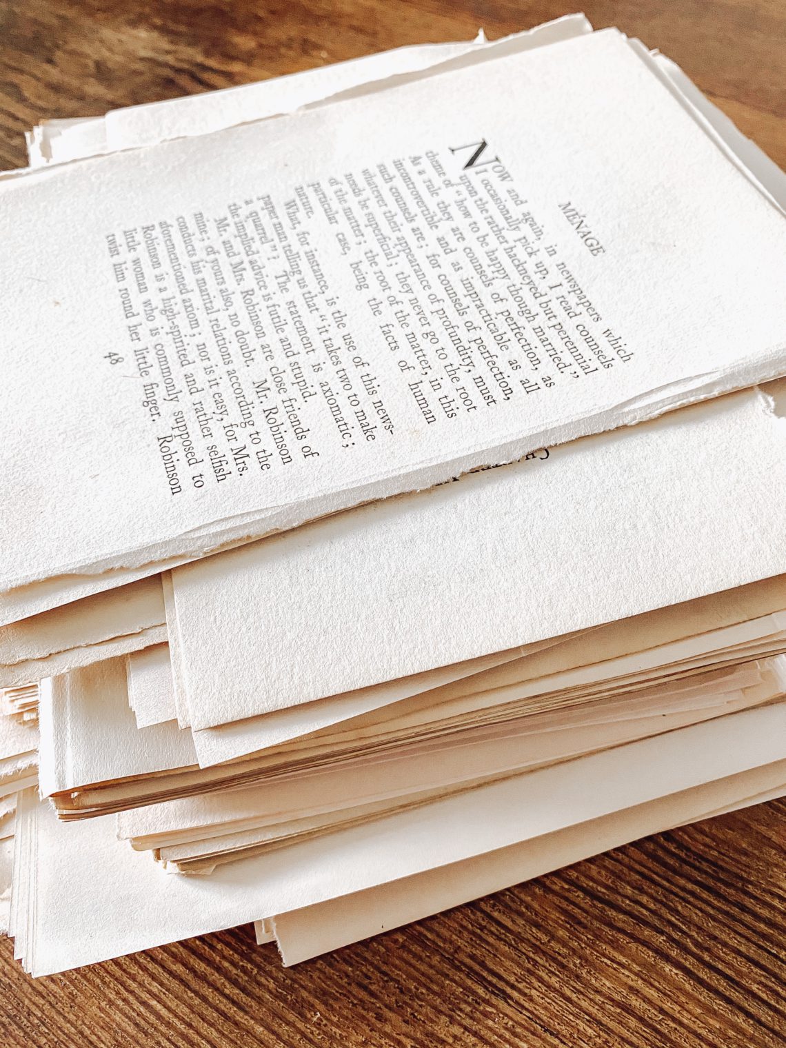 DIY BOOK PAGE WALL – Making Home Matter