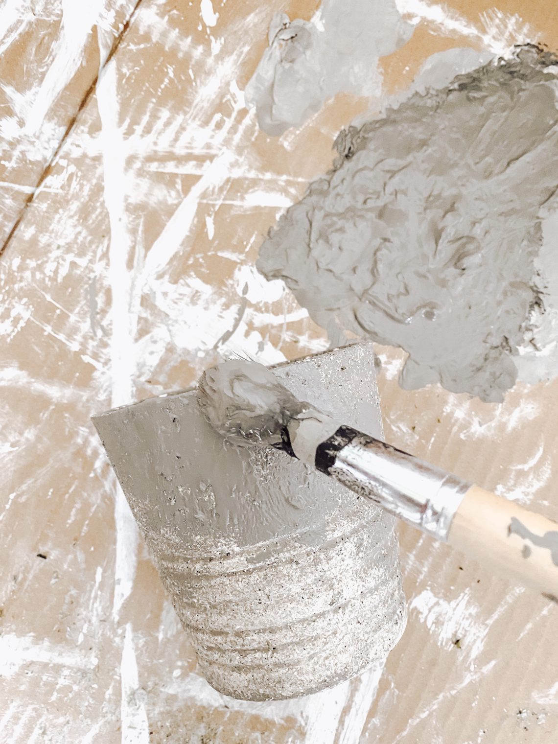 DIY STONE EFFECT POTS – Making Home Matter